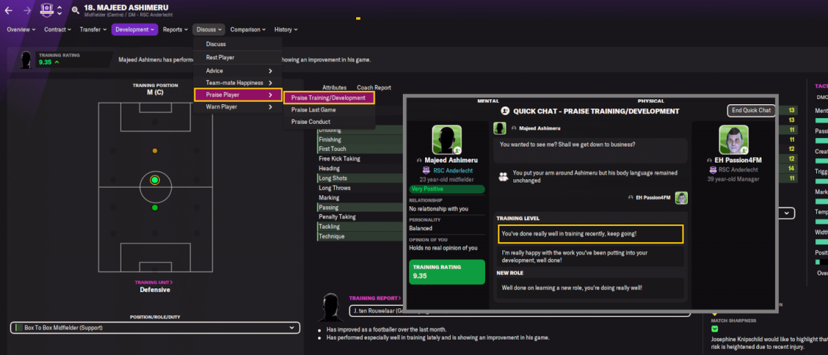 How to Improve Player's Morale & Happiness in Football Manager | Squad ...